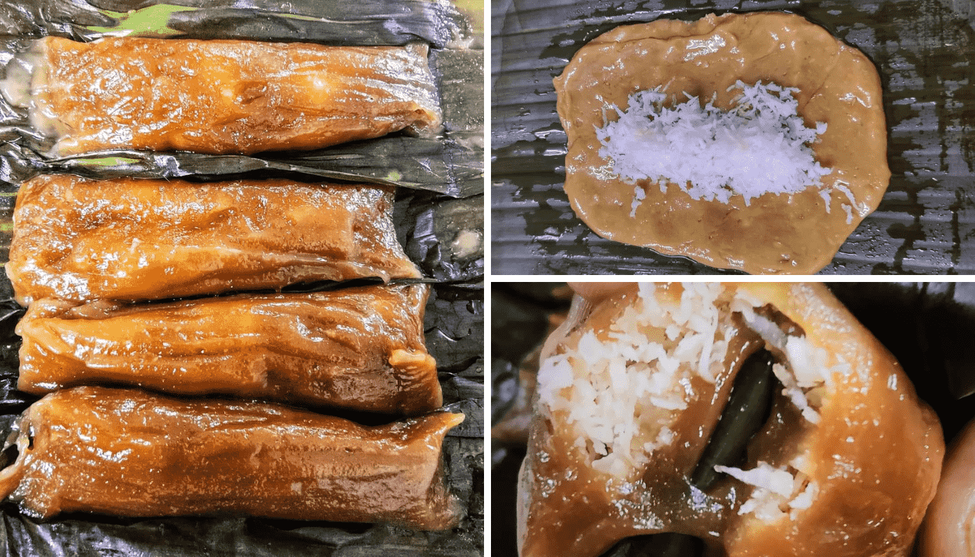 Resipi Lepat Liat Inti Kelapa, Tak Semua Orang Tahu Kesedapannya!