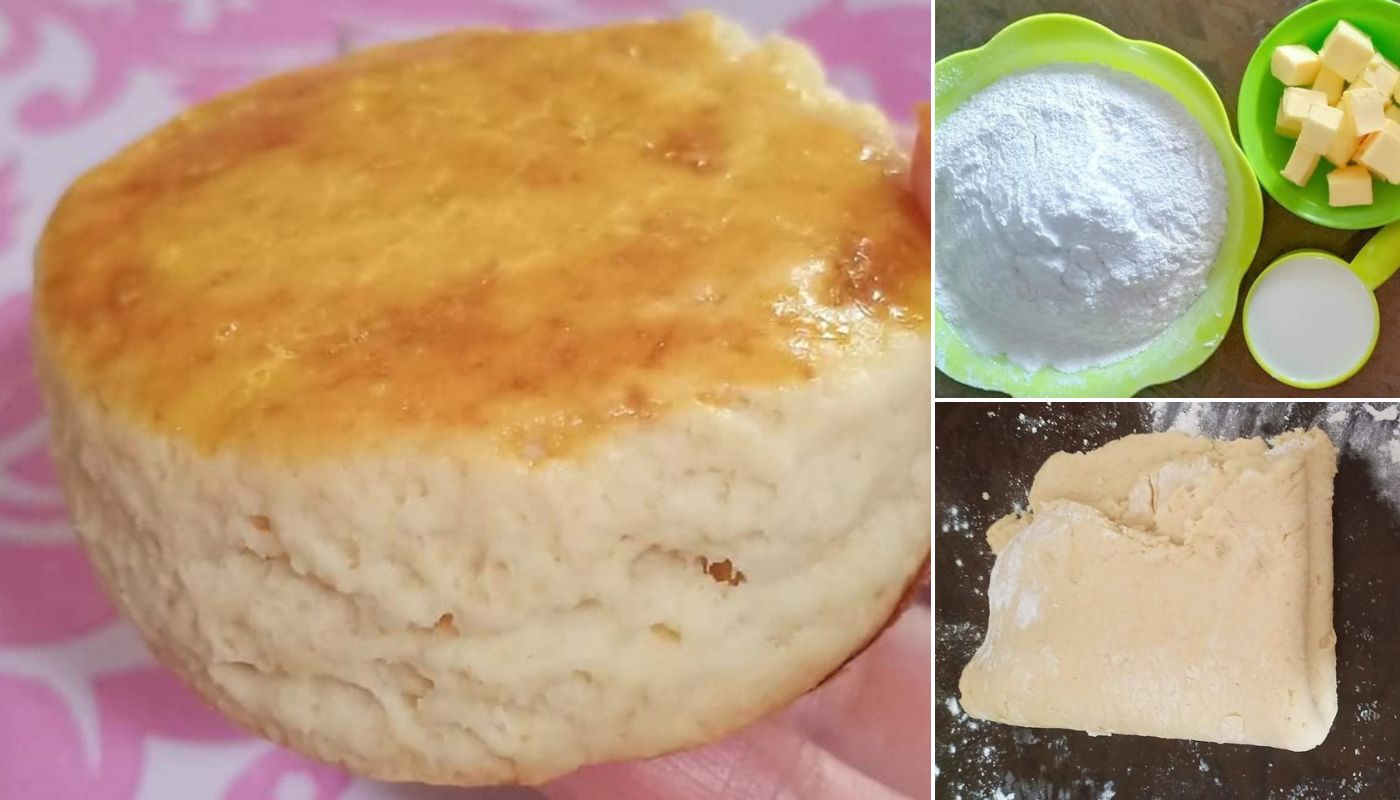Resepi Scones Homemade Sedap Buat Hanya Guna 3 Bahan