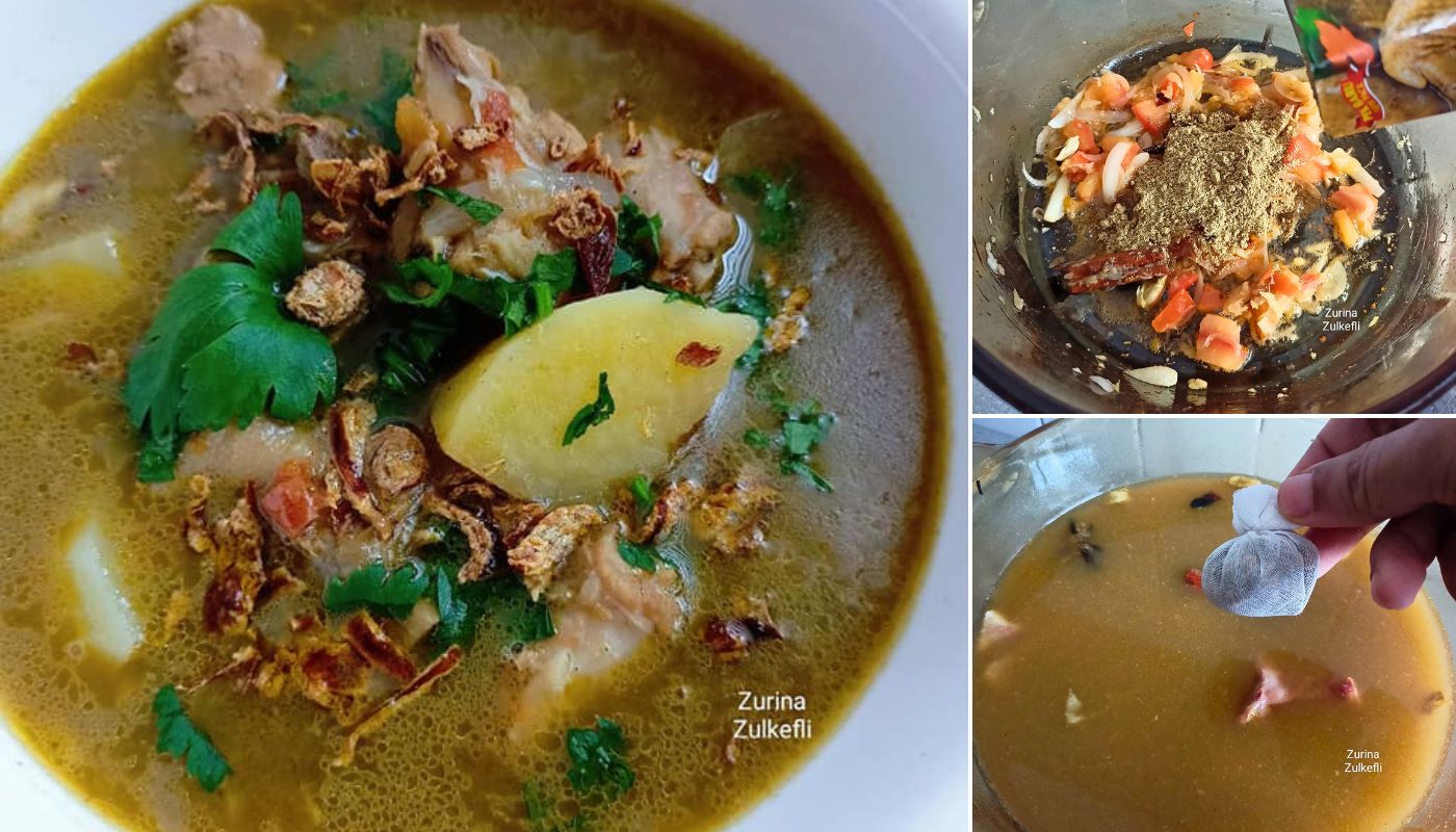 Sup Ayam Pekat Berempah, Resepi Mudah Kegemaran Ramai