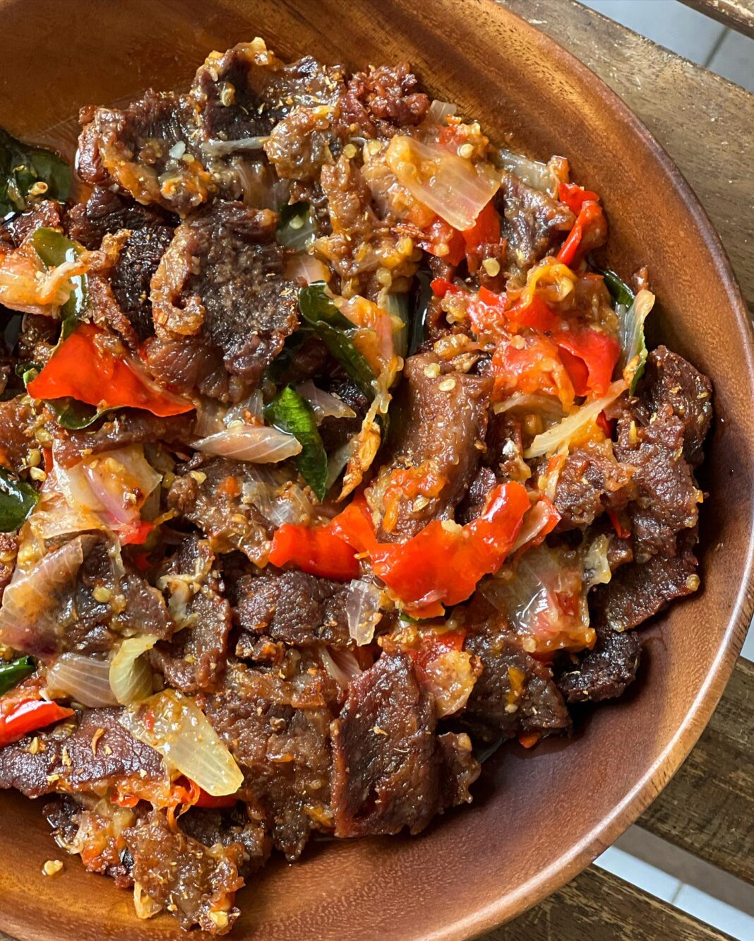 Cara-Cara Buat Daging Salai Versi Mudah & Cepat Boleh Makan.