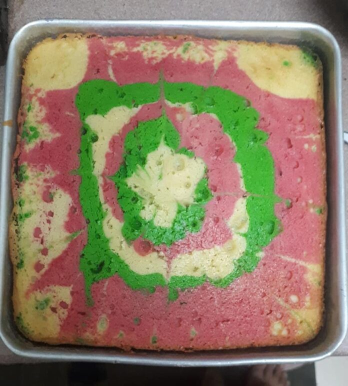 Cara Mudah Buat Jala Mas Untuk Hidangan Puding Raja.