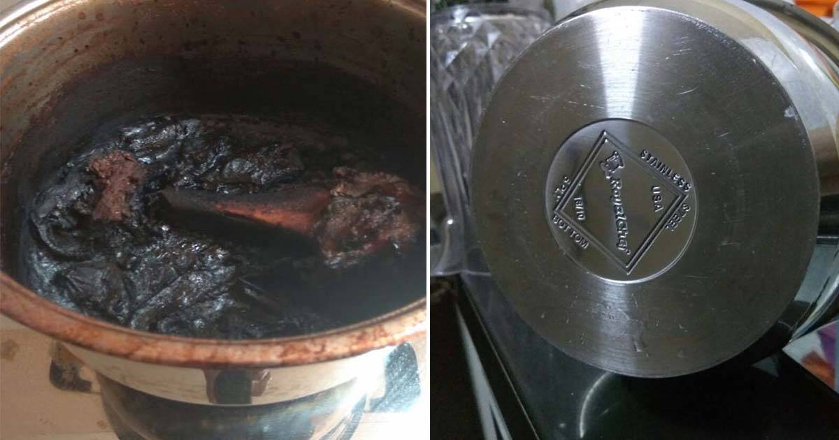 Periuk Rentung Sebab Terlupa Tutup Api, Guna Cara Ini Untuk Bersihkan ...