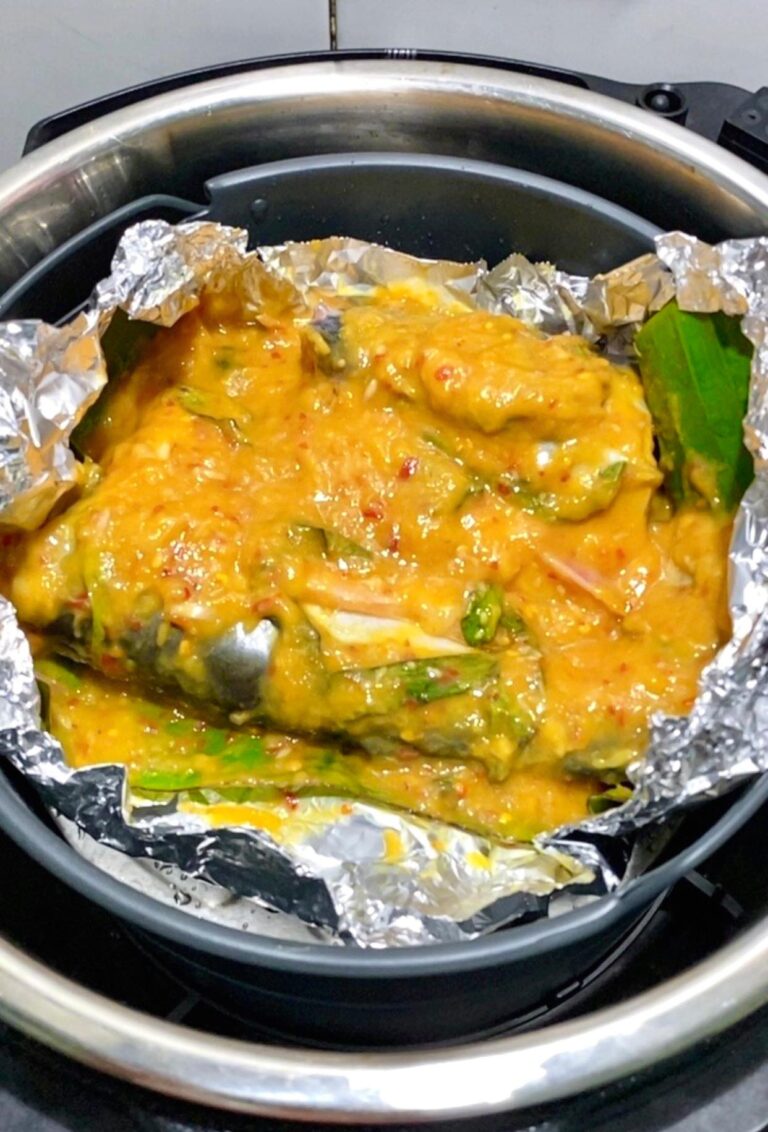 Pais Tempoyak Ikan Patin. Masak Macam Ni Isi Lebih Sedap & Lembut