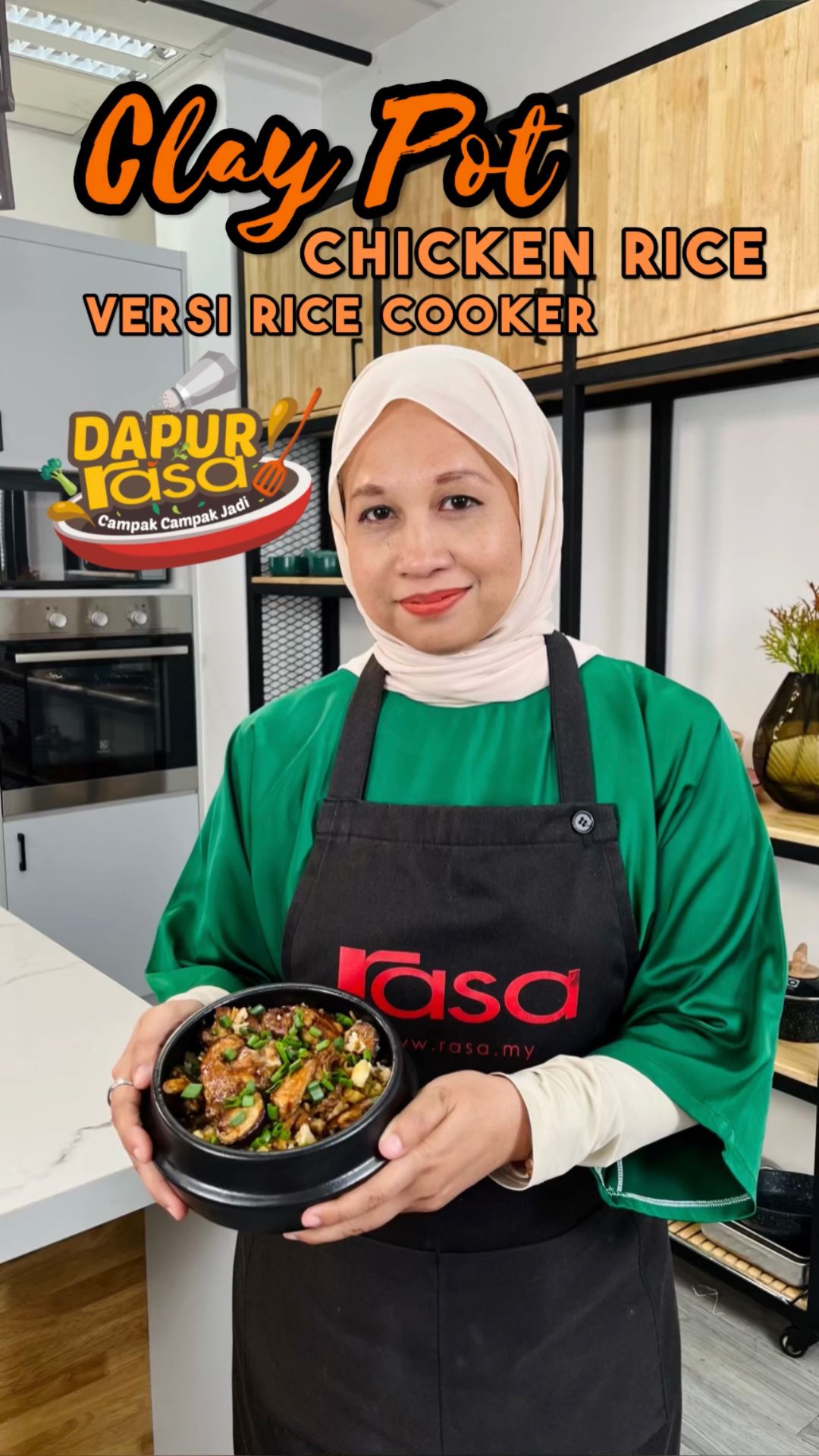 Claypot Chicken Rice Versi Rice Cooker. Dijamin Halal!