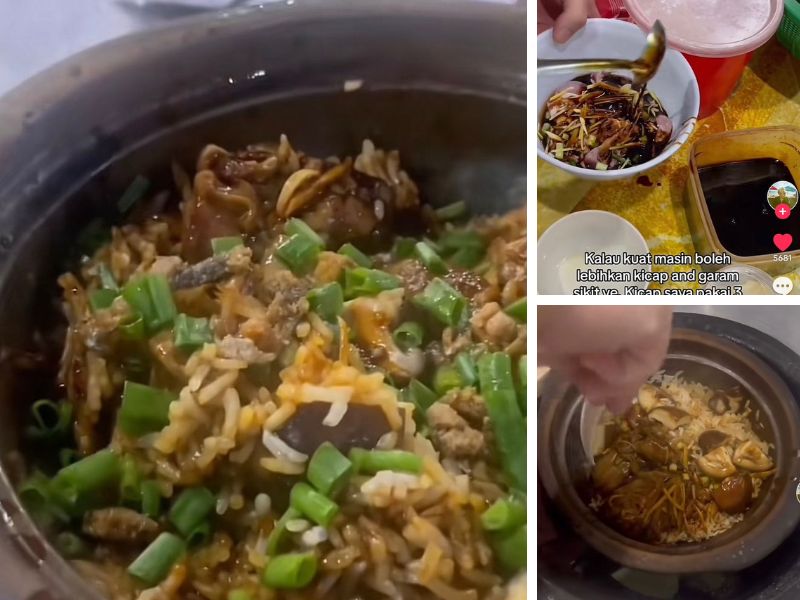 Claypot Chicken Rice Chinese Style Terpaling Simple Oleh Oppa Zuzu