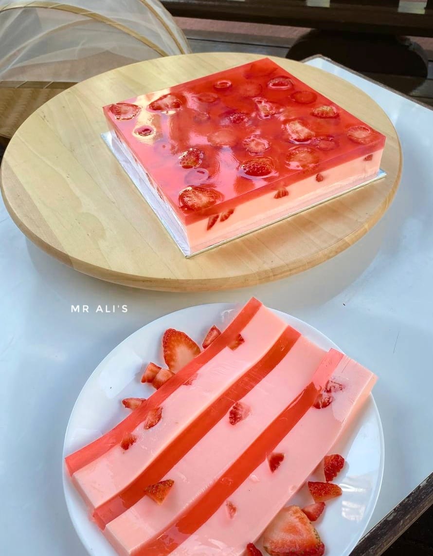 Resipi Puding Strawberry Ni Dimakan Sejuk Memang Nikmat