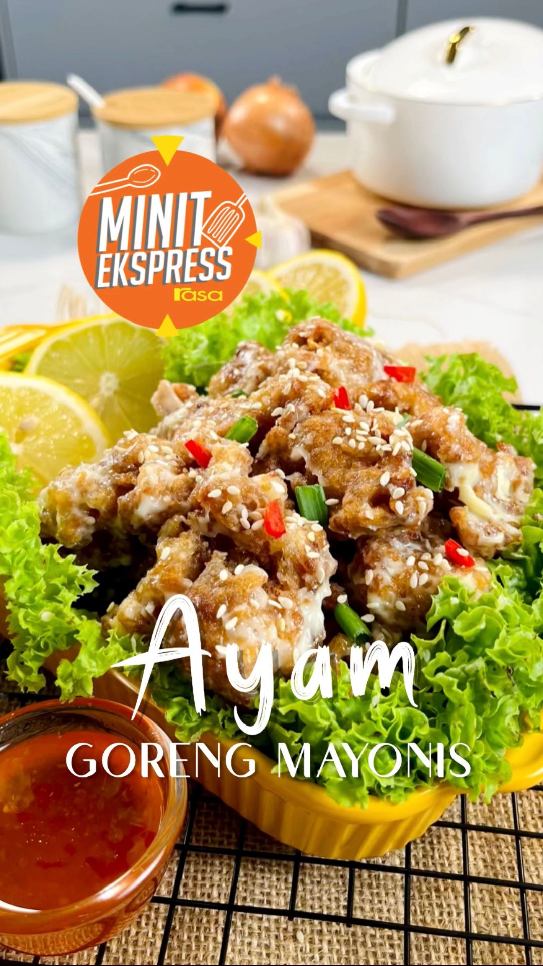 Ayam Goreng Mayonis, Sedap Hingga Menjilat Jari
