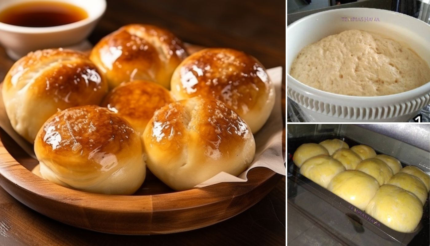Resipi Roti Sweet Bun Homemade Gebu & Sedap. Begini Cara Buatnya.