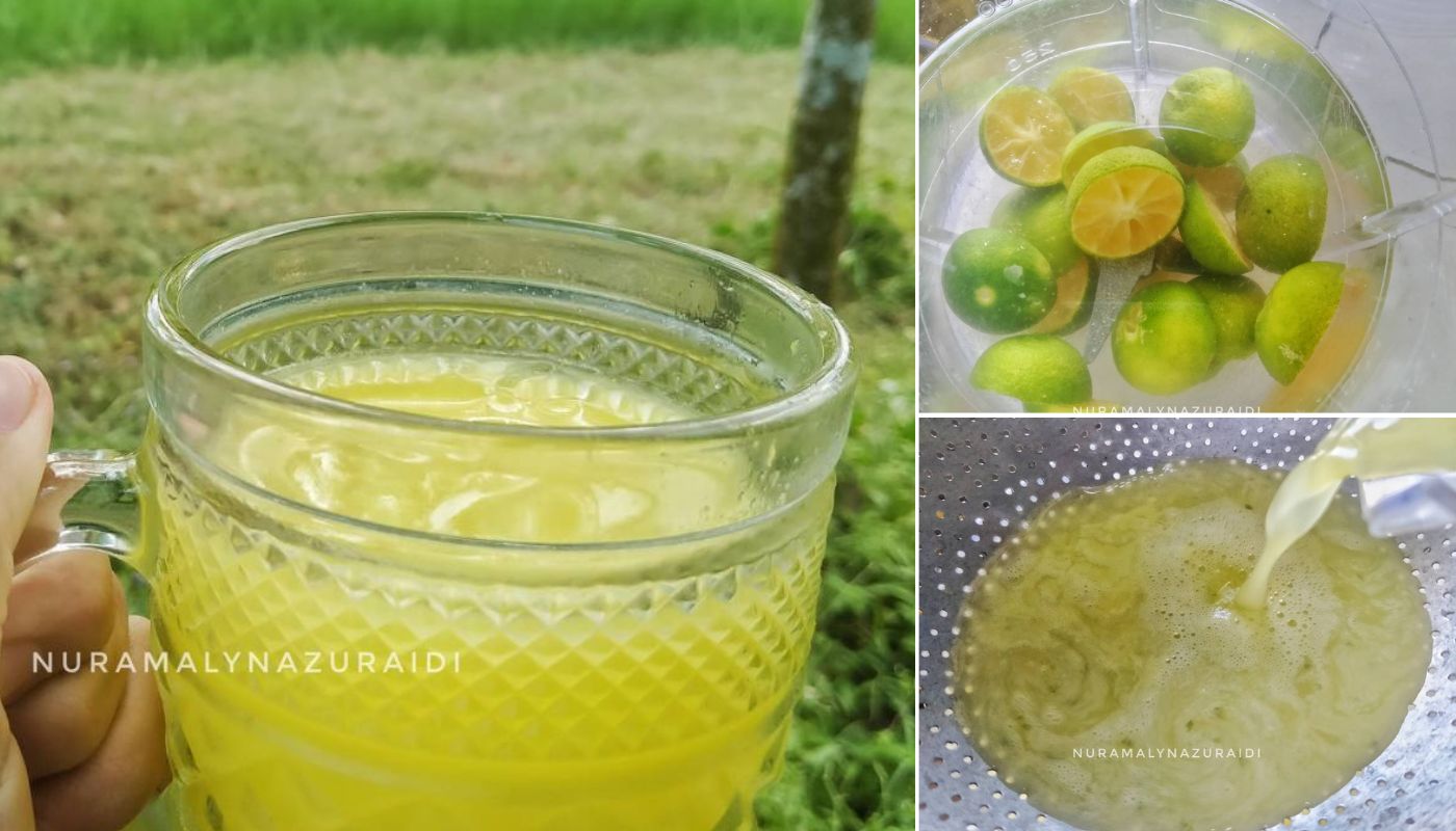 Tip Buat Jus Limau Kasturi Yang Pure, Kisar Sekali Dengan Kulit. Sedap ...