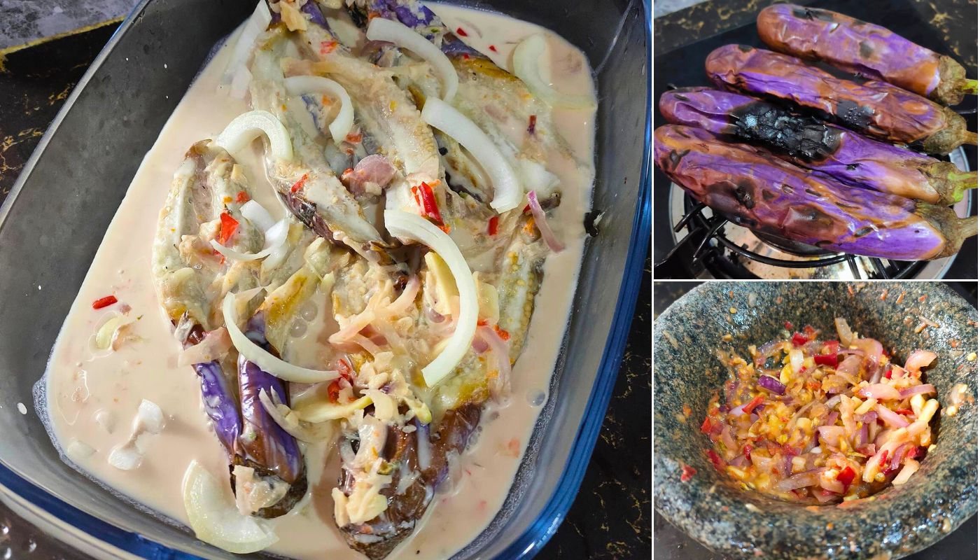 Terung Bakar Bersantan Paling Sedap, Ikut Resipi Ni Pasti Jadi