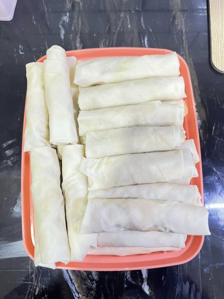 Resipi Popia Sayur Daging Paling Mudah & Sedap