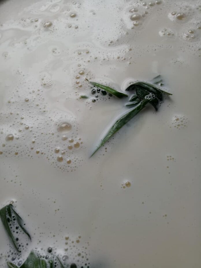 Cara Mudah Buat Jala Mas Untuk Hidangan Puding Raja.