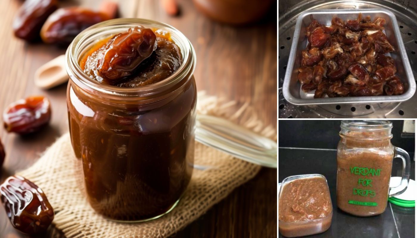 Resipi Pati Kurma Homemade Untuk Sahur. Bancuh Je Dah Boleh Minum