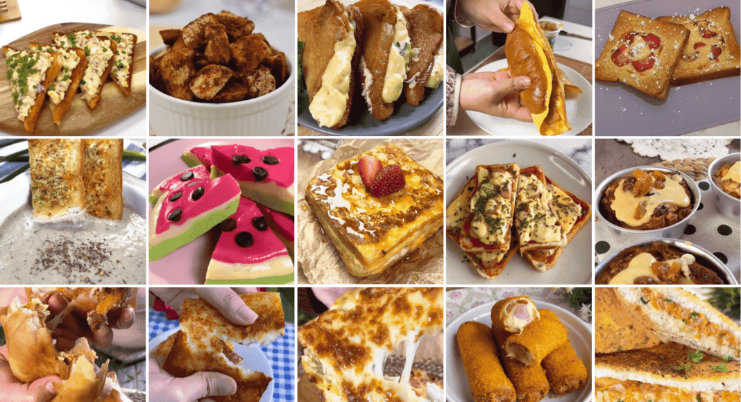 15 Resipi Berasaskan Roti, Jangan Bazir Lebihan Roti