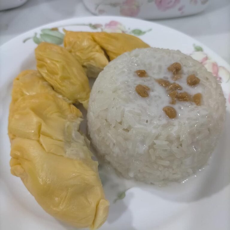 Cara Buat Pulut & Kuah Durian Yang Bukan Saja Sedap Tapi Wangi. Makan ...