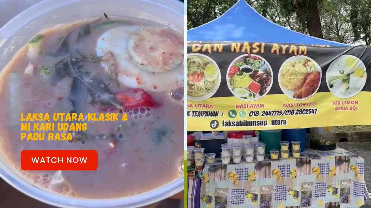 Laksa Utara Klasik & Mi Kari Udang Padu Rasa