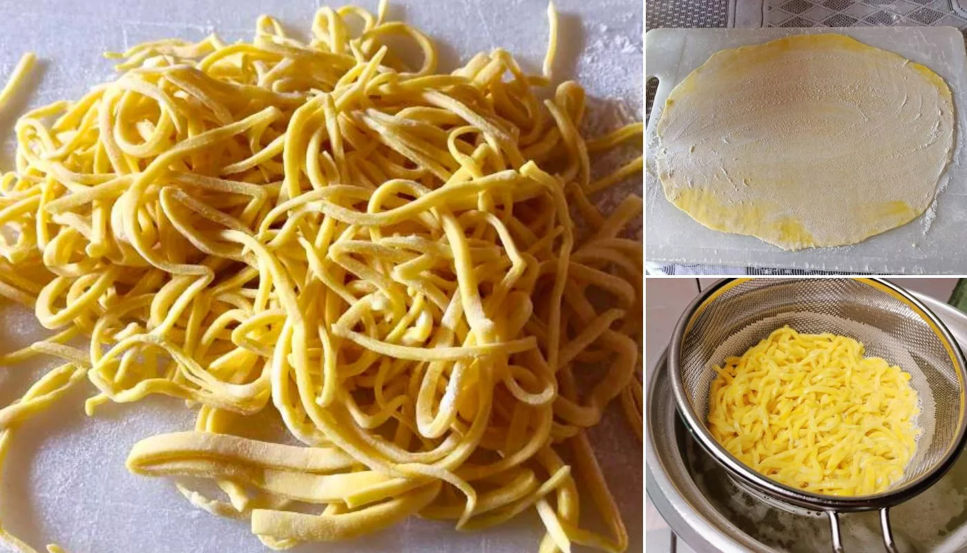Resipi Mi Kuning Homemade Tanpa Mesin, Memang Jadi & Lembut