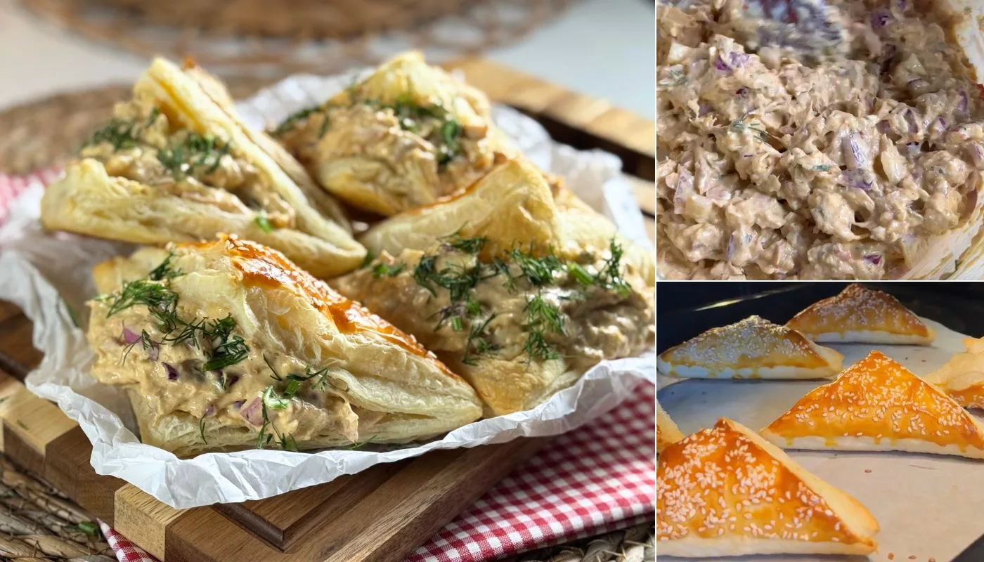 Resipi Tuna Puff Yang Rangup, Ringkas & Enak