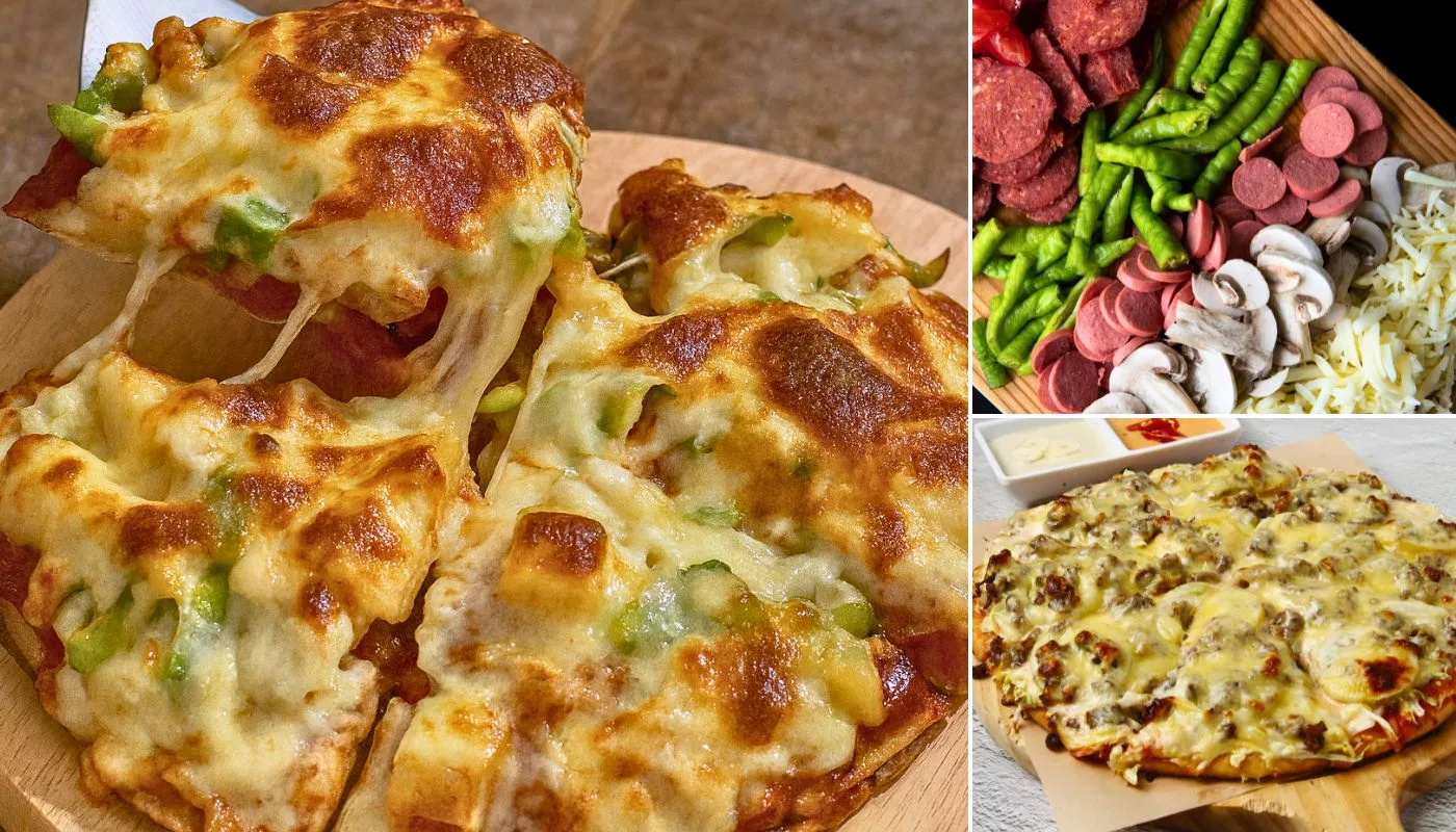 Resipi Pizza Hawaiian Chicken Homemade. Sedap Macam Dekat Restoran!