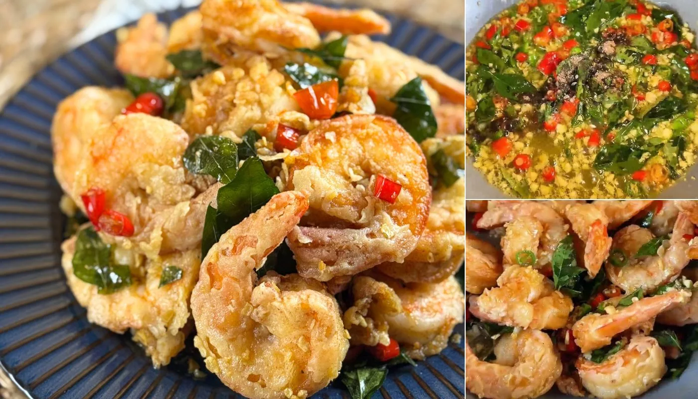 Udang Butter Garlic, Resipi Ringkas Dengan Rasa Premium