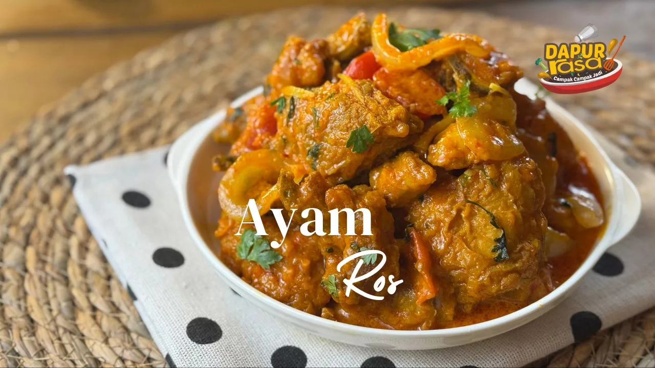 Masak Ayam Ros Gaya Lama, Rasa Luar Biasa