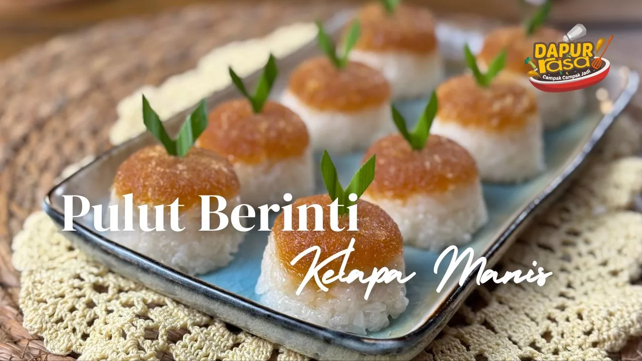 Pulut Berinti Kelapa Manis, Kuih Legend Tak Lapuk Dek Zaman