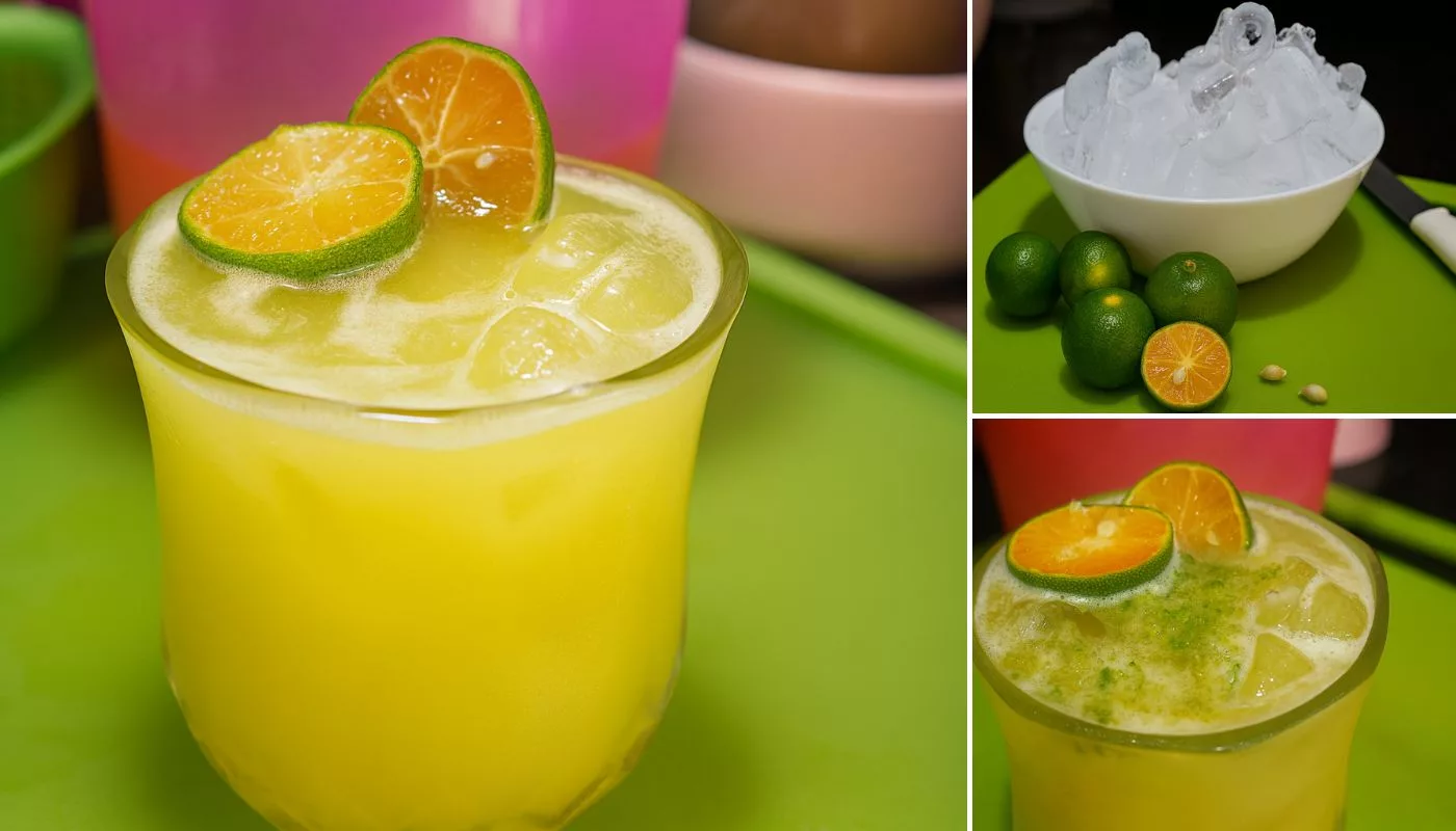 Nikmat Segar Jus Limau Kasturi dengan Sentuhan Asam Boi & Ais! Minuman ...