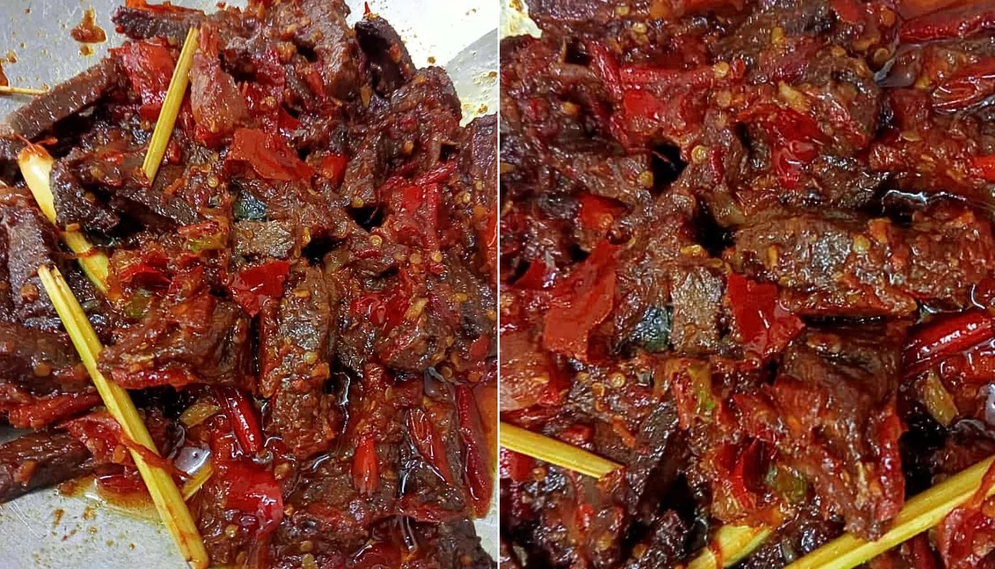 Resipi Daging Berlado Ala Kedai Nasi Padang