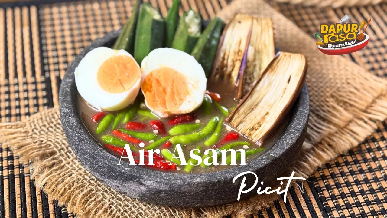 Simple Tapi Mengancam! Begini Cara Buat Air Asam Picit Yang Sangat ...
