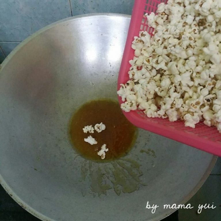 Cara-Cara Buat Popcorn Macam Jual Dekat Panggung Wayang Secara Homemade ...