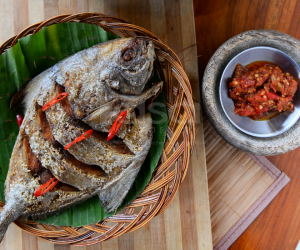 Ikan Temenung Goreng Masak Asam, Sedapnya.