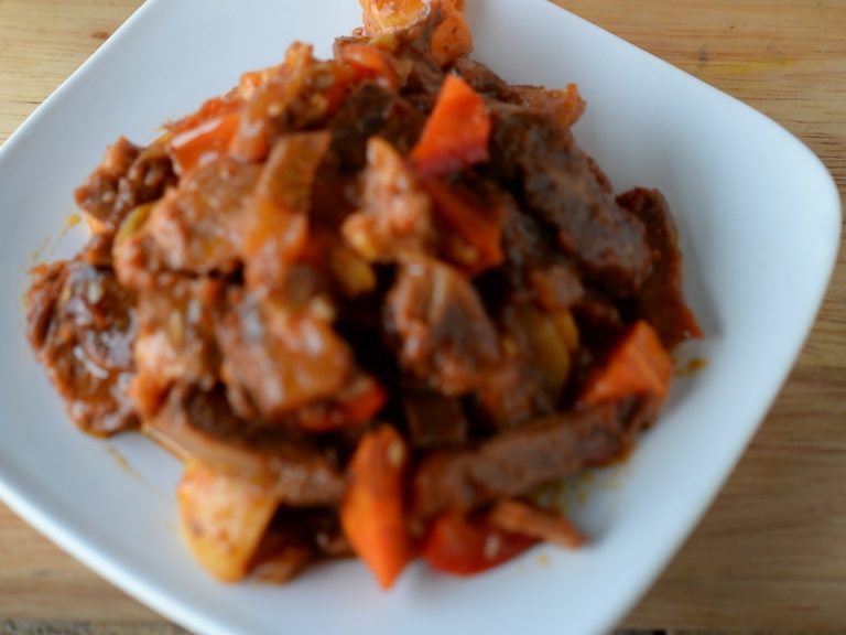 Cara Buat Daging Goreng Basah Berlengas Yang Sedap