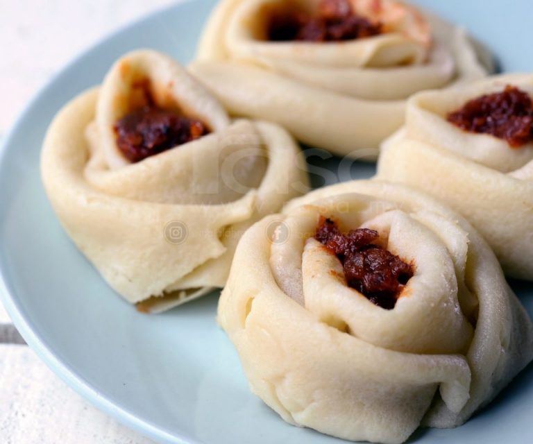 Lempeng Bunga Ros. Lembut, Lemak & Sangat Mudah Disediakan.