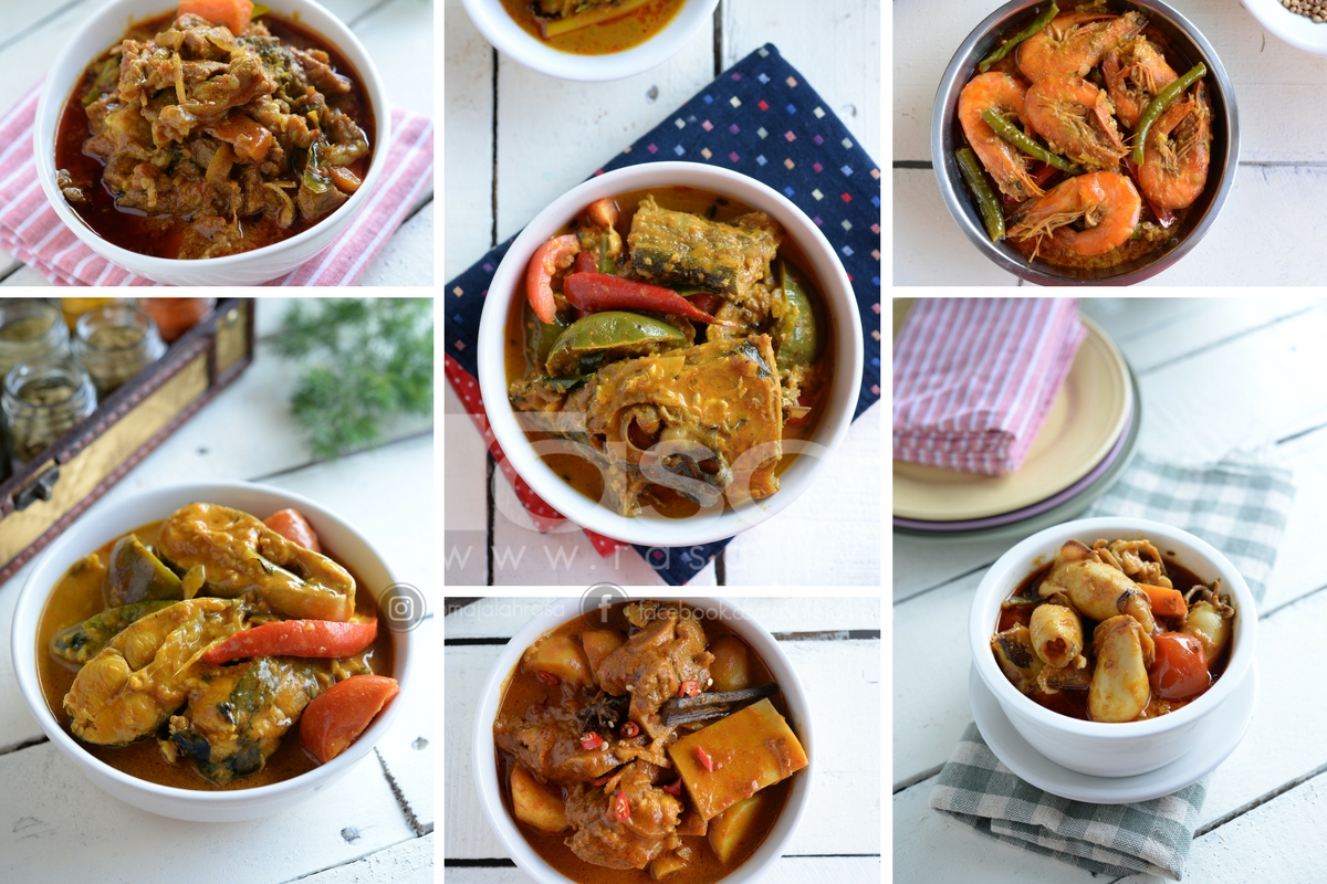 10 Resipi Kari Sempoi Pelbagai Rasa. Memang Kaw Habis!