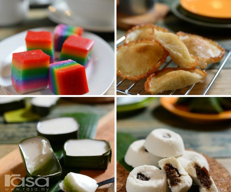 4 Kuih Tempatan Dari Tepung Beras Kekal ‘Favourite’ Zaman Berzaman.