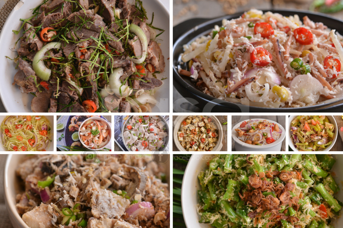 Tudiaa Aneka Kerabu Khas Untuk Akak-Akak Cuba..Macam-Macam Ada!