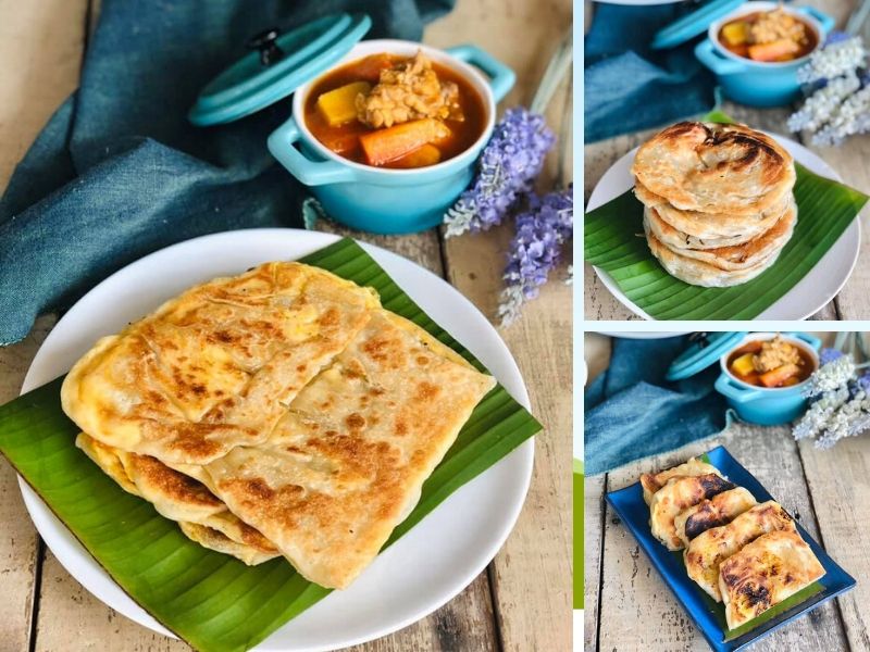 Roti Canai Bikin Sendiri Memang Puas Makan