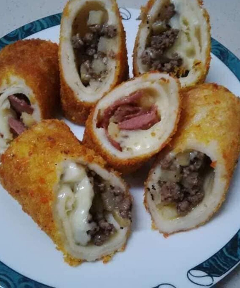 Apam Keju & Risoles Daging Sosej Berkeju, Kenyang Sampai Ke Petang