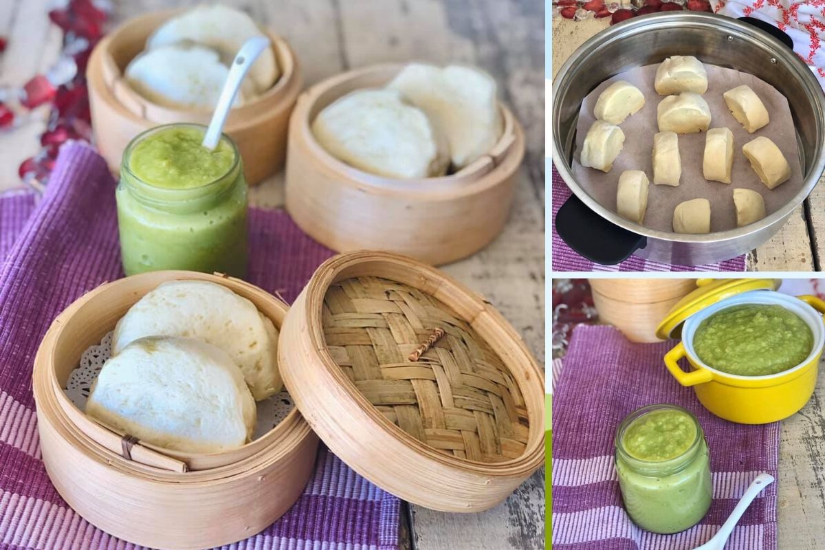 Mantou Atau Chinese Steamed Bun & Kaya Pandan Tak Jemu Makan - RASA