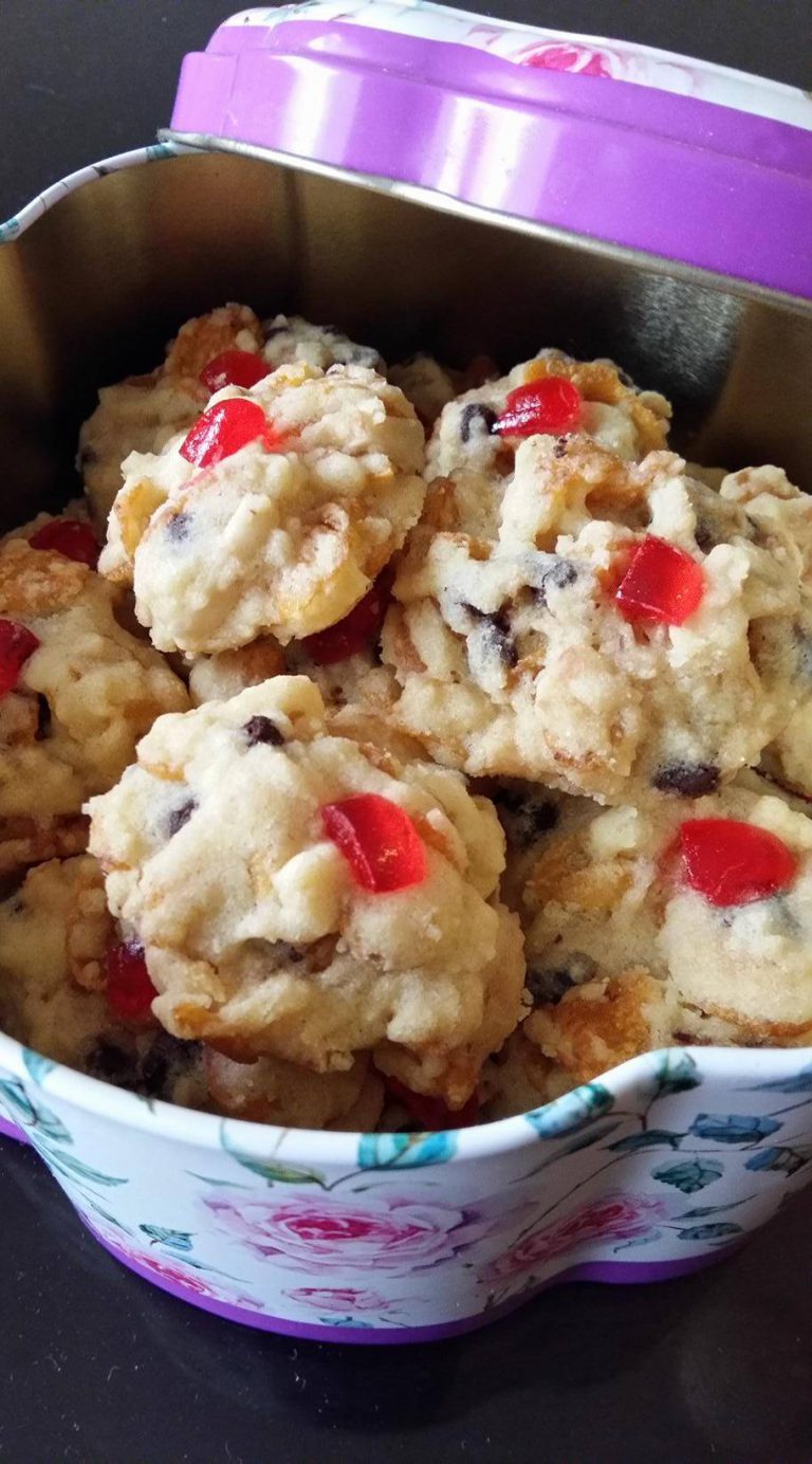 Resipi Biskut Red Pearl Sedap & Mudah. Satu Adunan Dapat 30 Biji